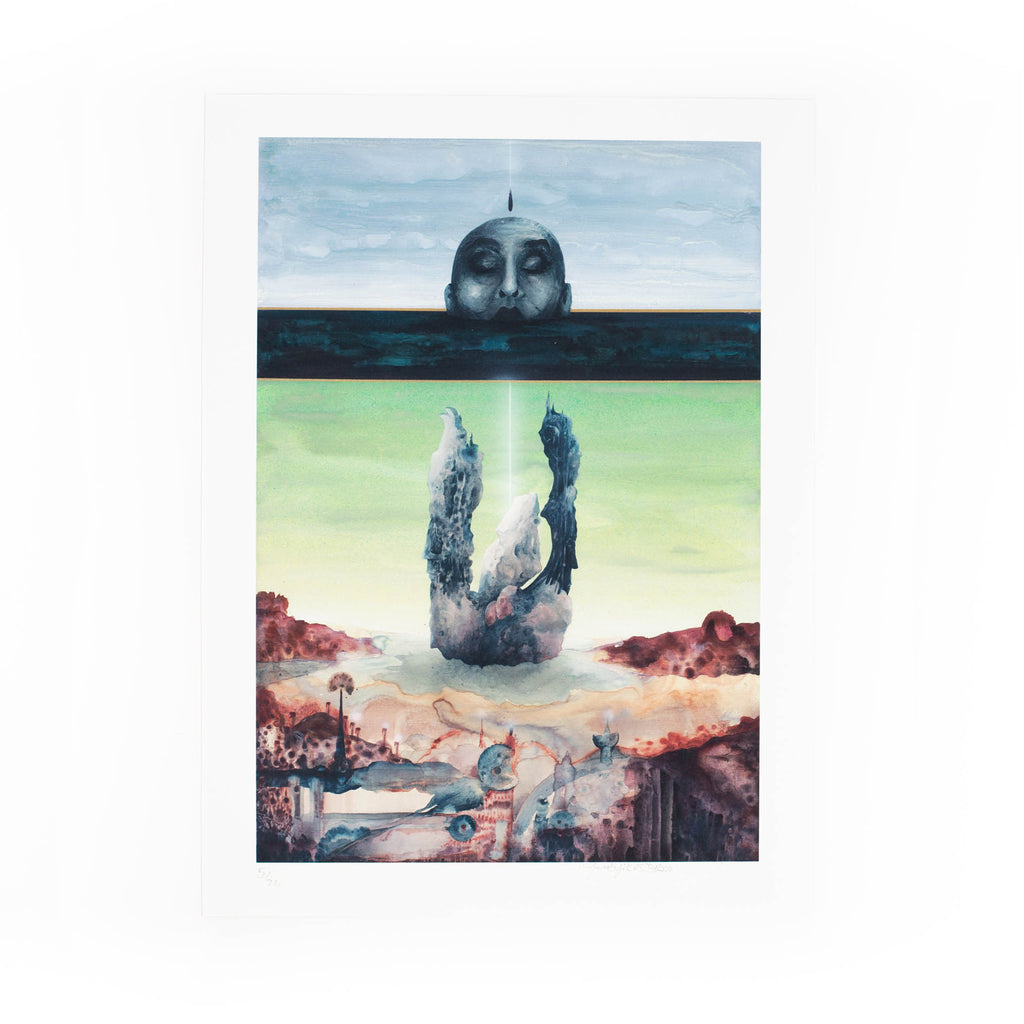 Jacob Yikes - Dead Men Walking Don't Dream PRINT – Fiksate Gallery