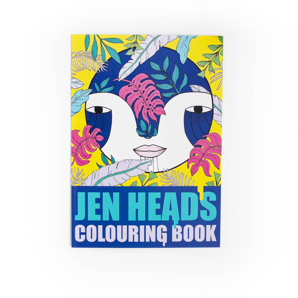 Jen Heads Colouring Book – Fiksate Gallery