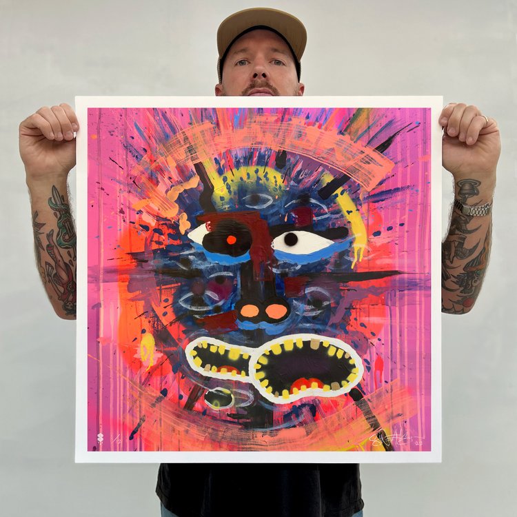 Sweats - Tongued Mullet _ Artist Proof – Fiksate Gallery